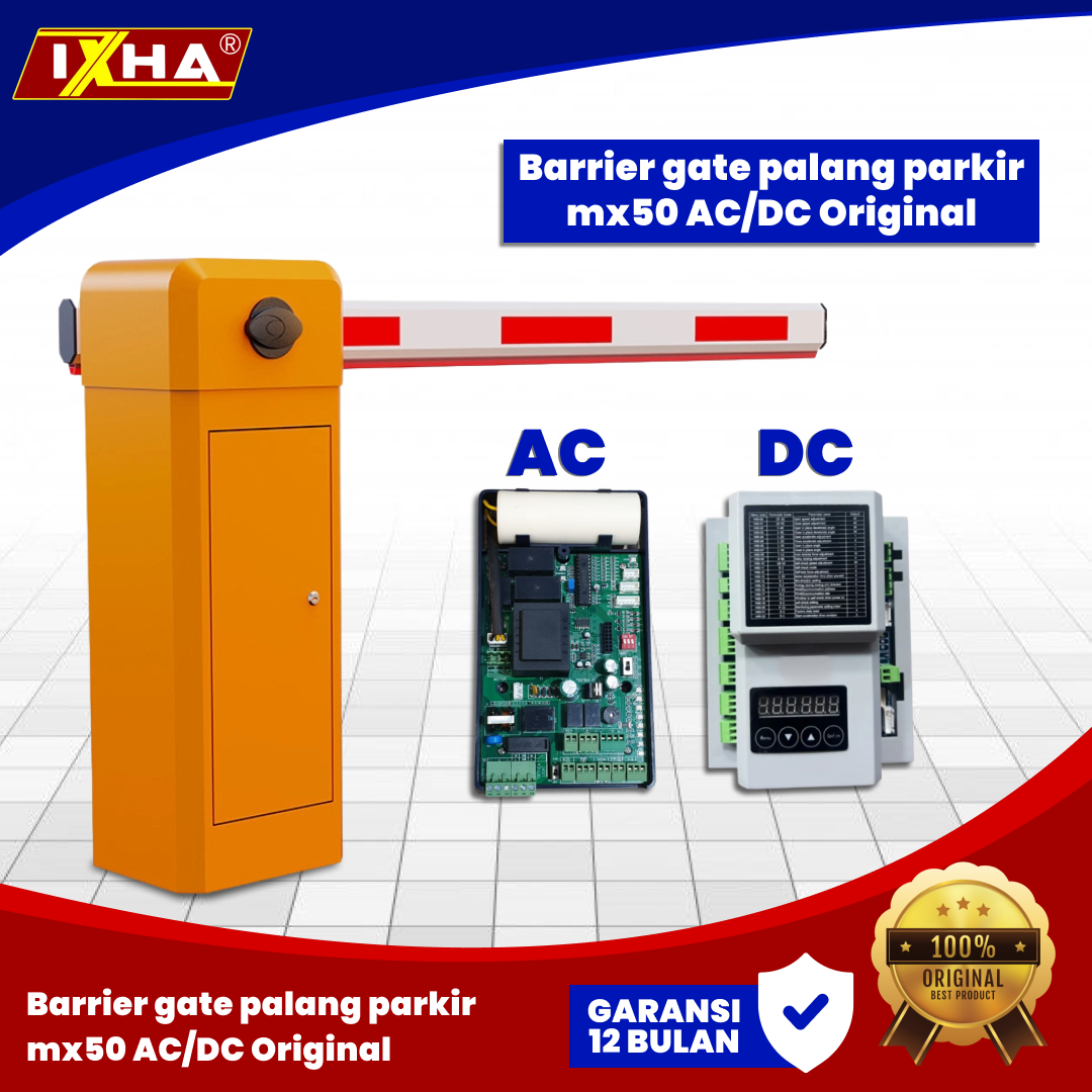 Barrier Gate palang parkir mx 50 original - IXHA Merk Barrier Gate ...
