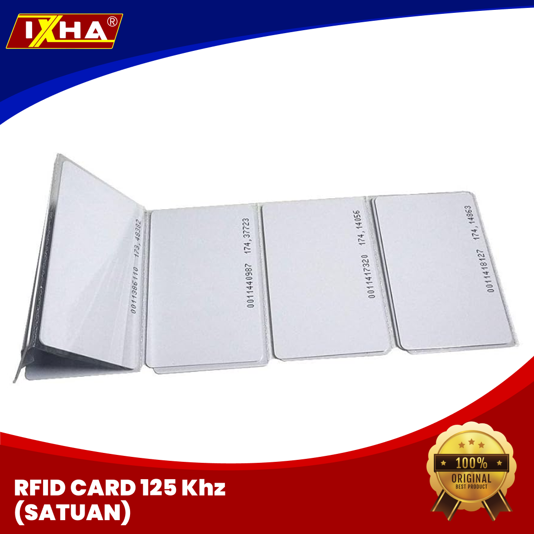 RFID CARD 125 Khz - IXHA Merk Barrier Gate , alat safety, software dan ...