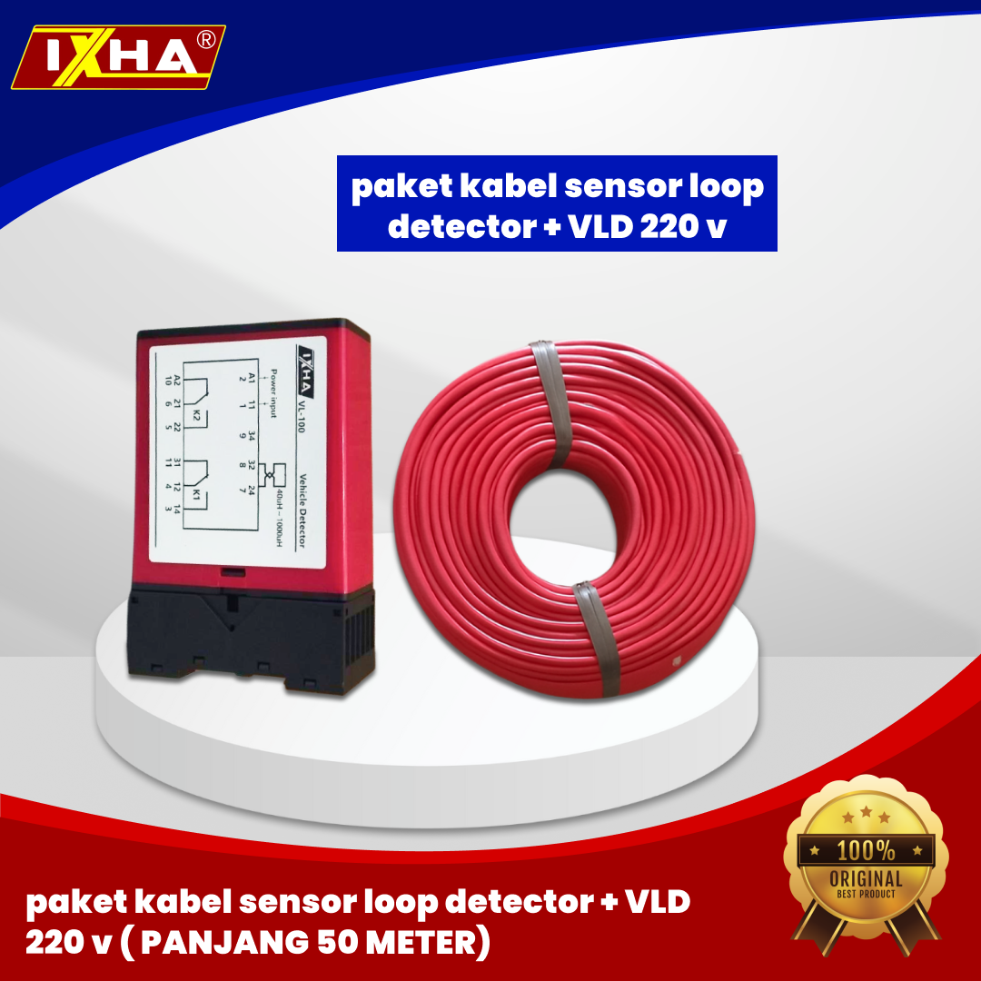 paket kabel sensor loop detector + VLD 220 v ( PANJANG 50 METER) - IXHA ...